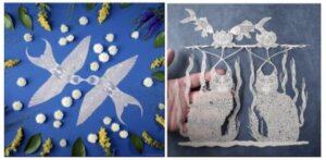 Kirigami o cómo cortar papel con arte - Noticias de Arte Totenart