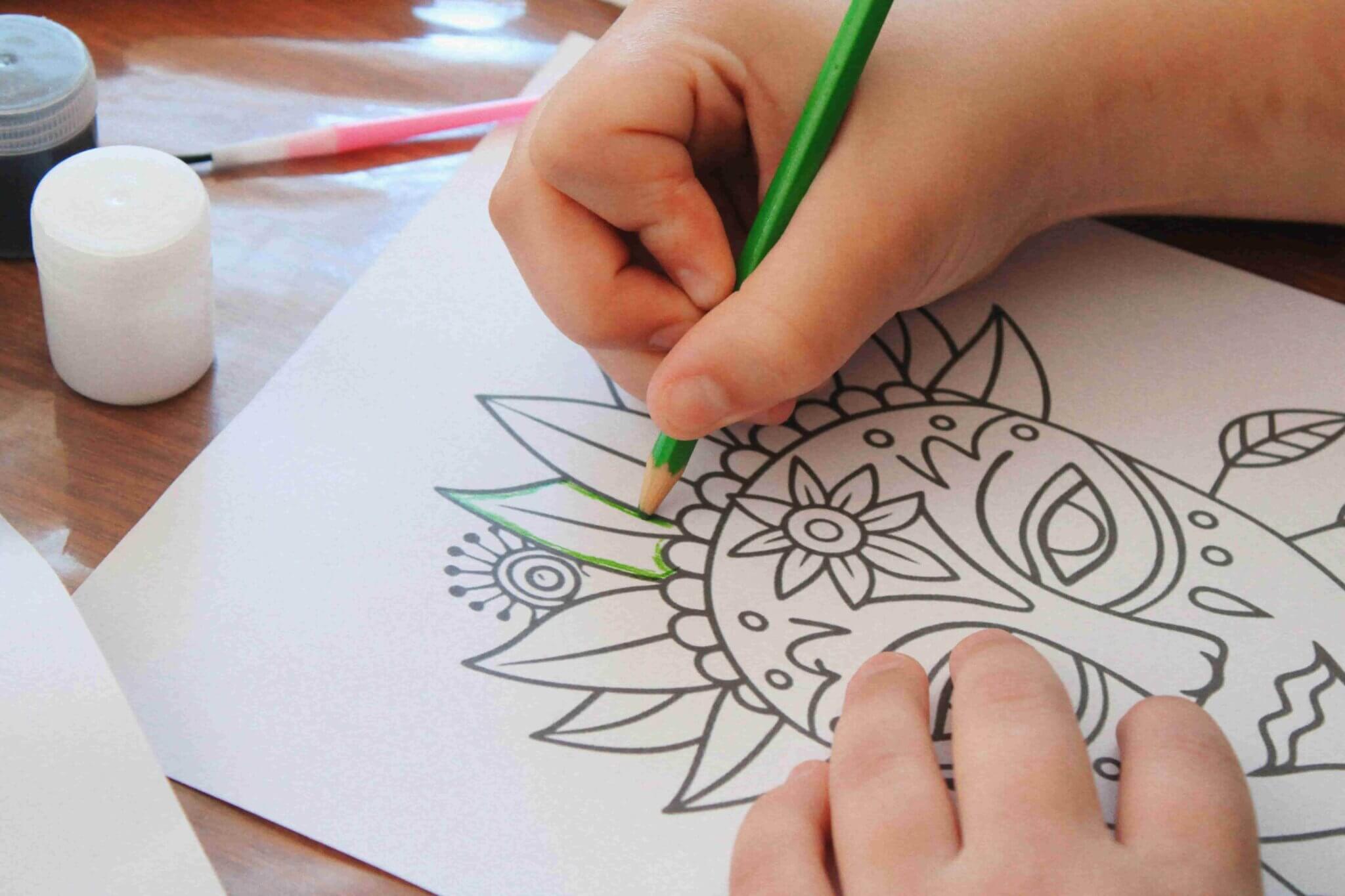 Beneficios de los mandalas para niños - Tutoriales arte de Totenart